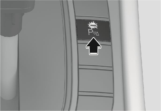 Reverse Parking Collision-Avoidance Assist operation