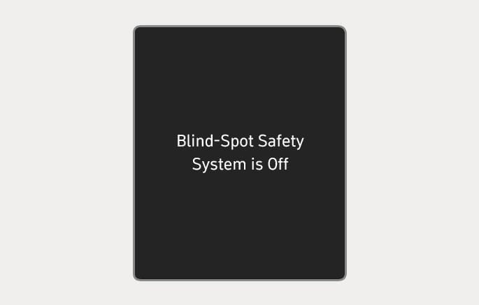 Blind-Spot Collision-Avoidance Assist Settings