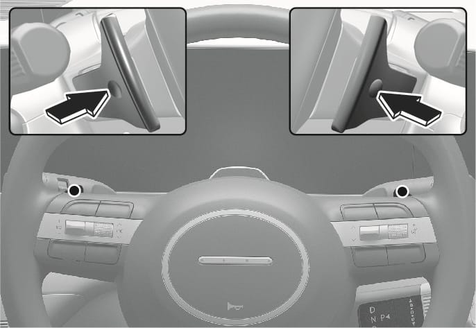 Paddle shifter (manual shift mode)