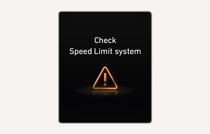 Intelligent Speed Limit Assist Malfunction and Limitations