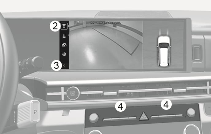 Surround View Monitor Operation