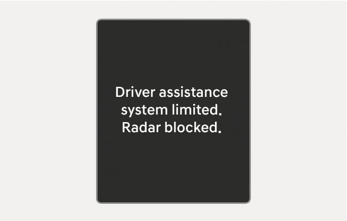 Rear Cross-Traffic Collision-Avoidance Assist malfunction and limitations