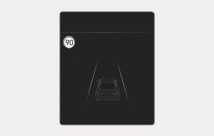 Intelligent Speed Limit Assist operation